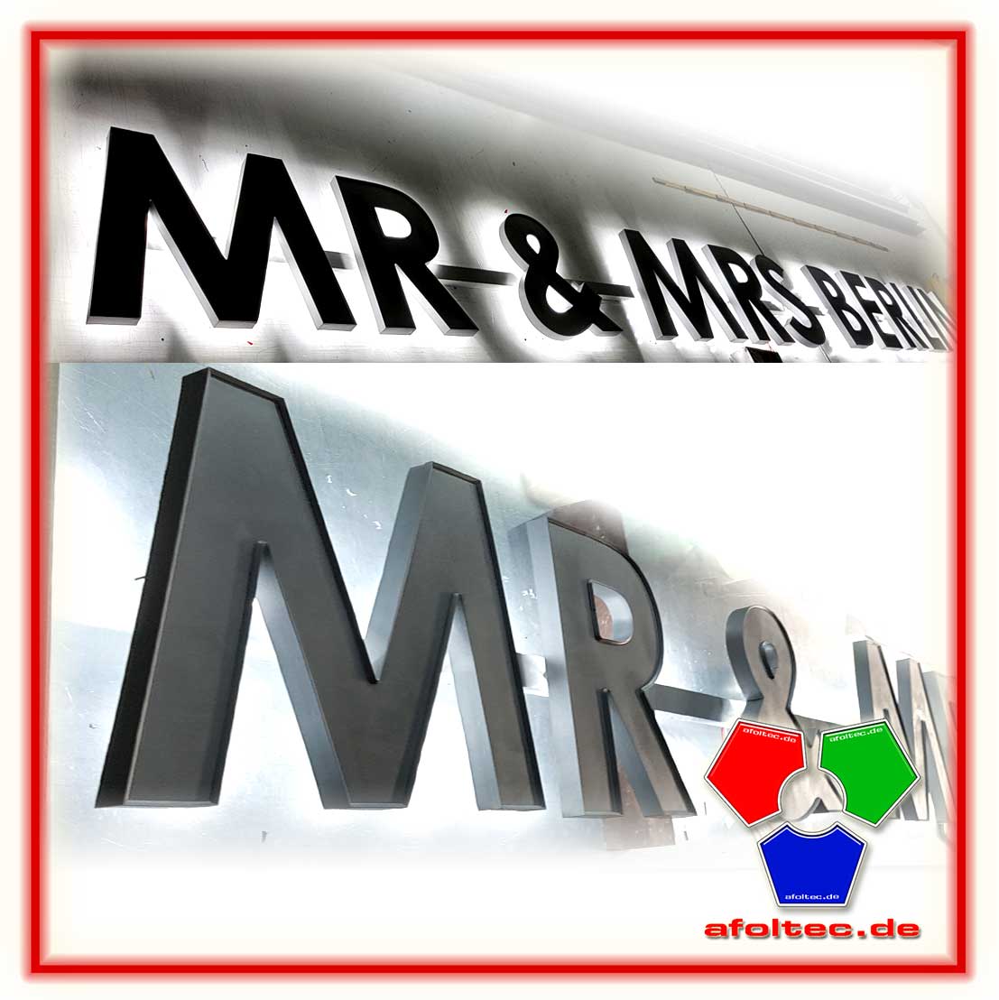 LED-Buchstaben - Afoltec