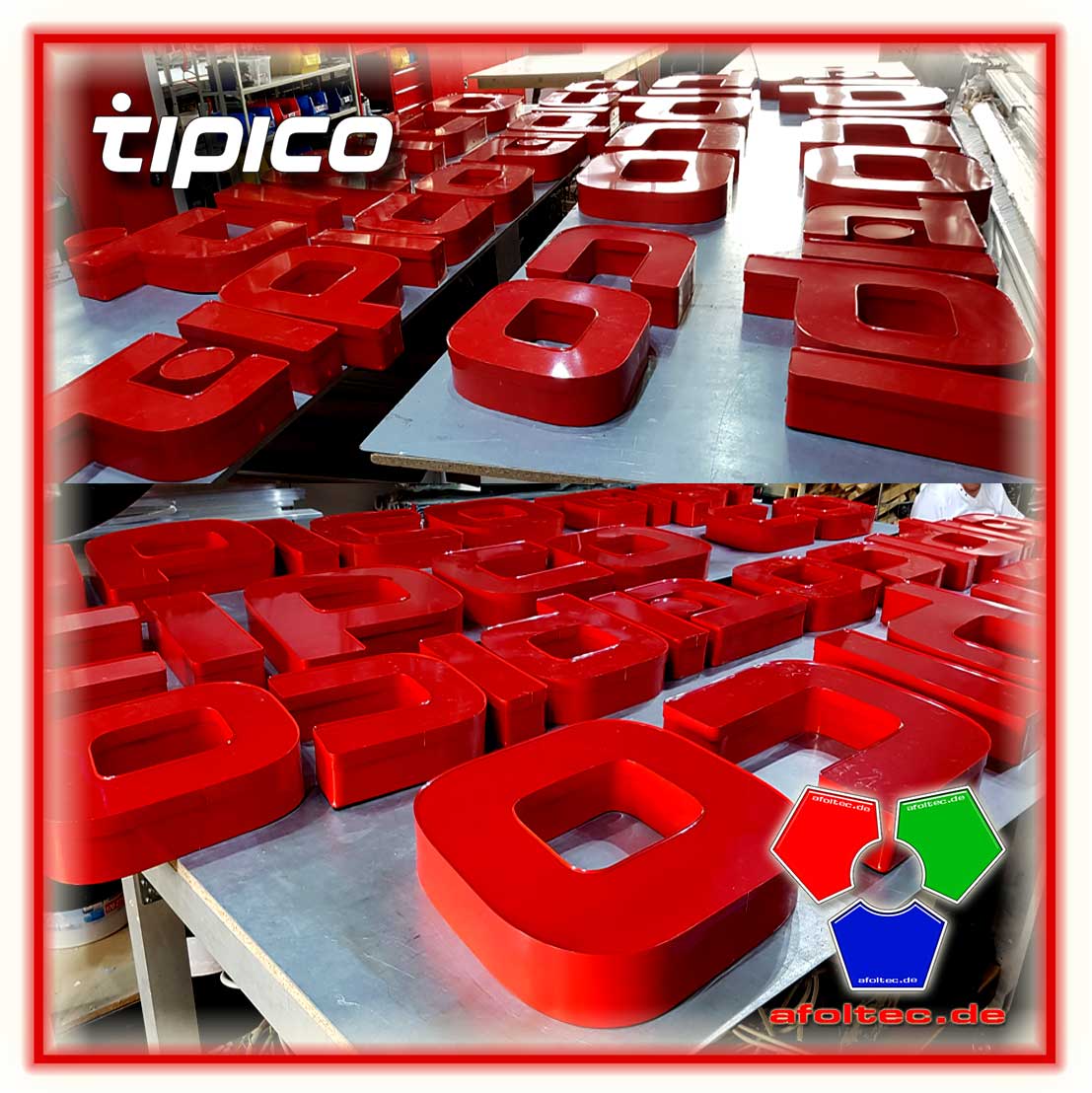 LED-Buchstaben - Afoltec