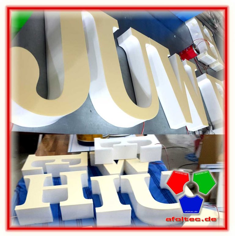 LED-Buchstaben - Afoltec